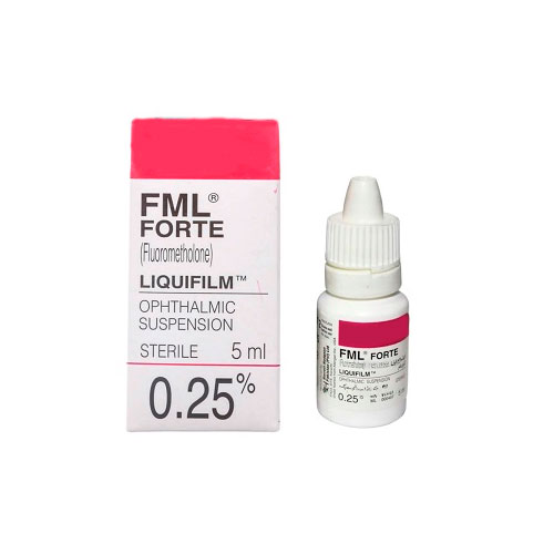FML Forte 5 ml solución oftálmica precio en España. Comprar sin receta